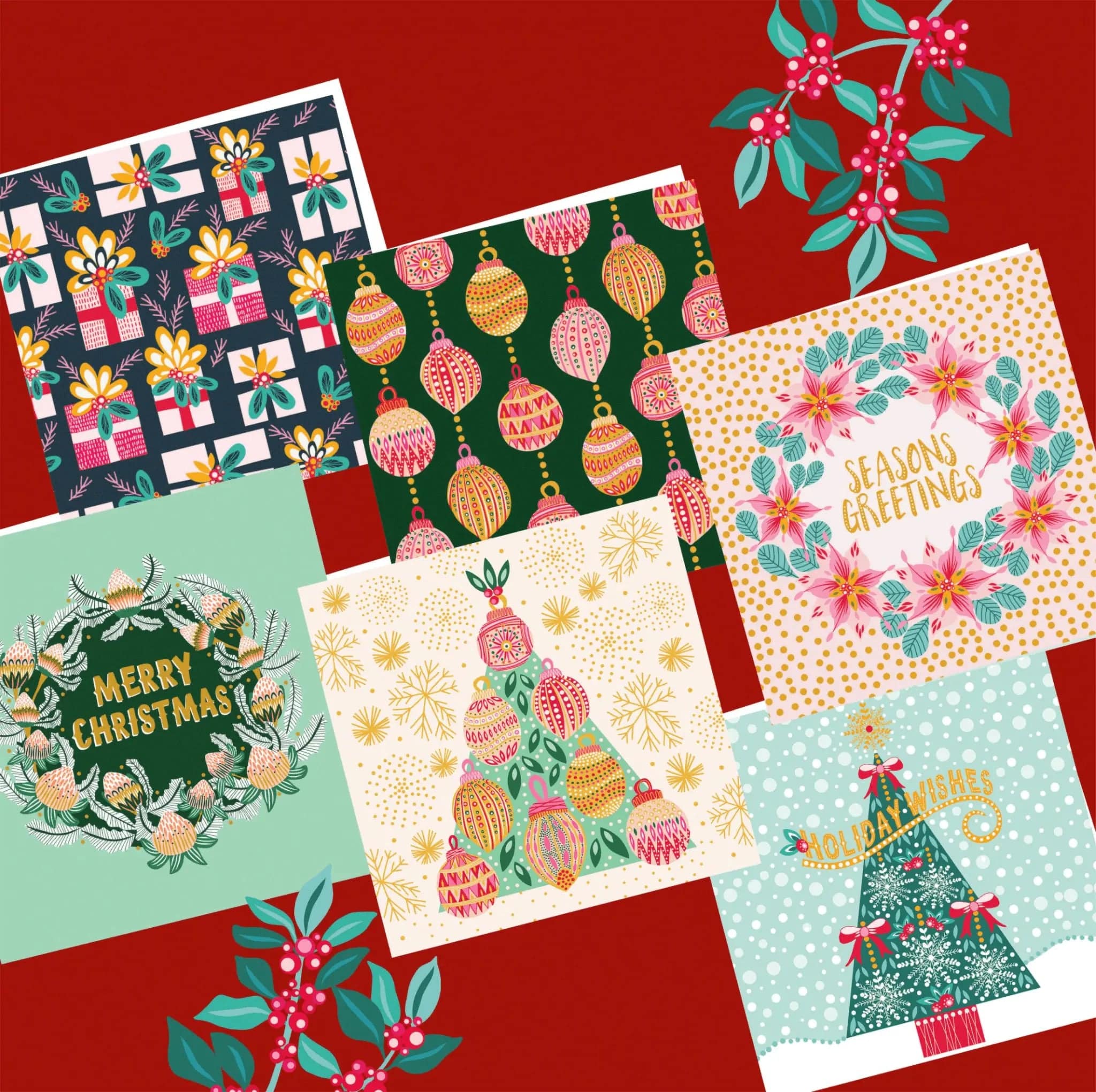 Christmas Cards Set - Kirsten Katz